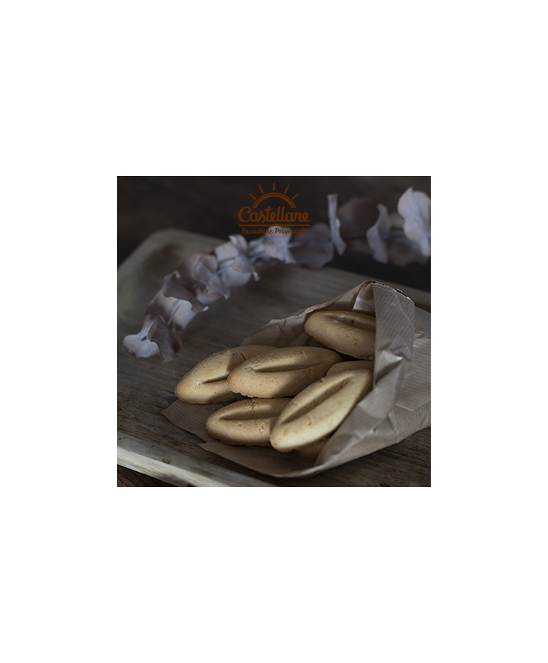 Navettes de Provence saveur Fleur d'Oranger - Biscuiterie Castellane